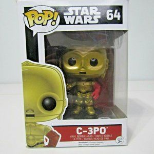 Funko | Other | Star Wars Funko Pop C3po Red Arm The Force Awakens No ...